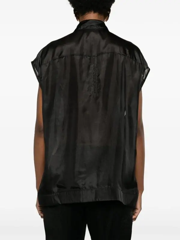 Rick Owens Sl Jumbo Silk Blouse