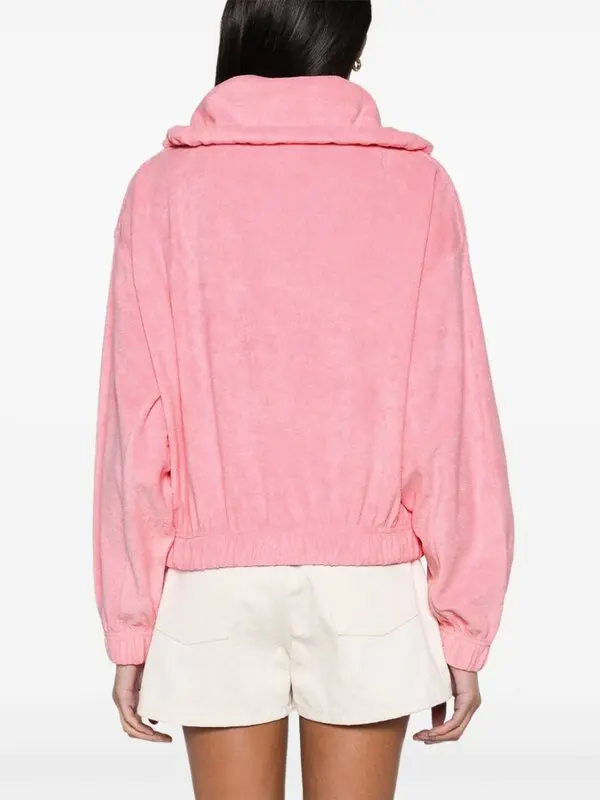PATOU Half-zip Terrycloth Hoodie