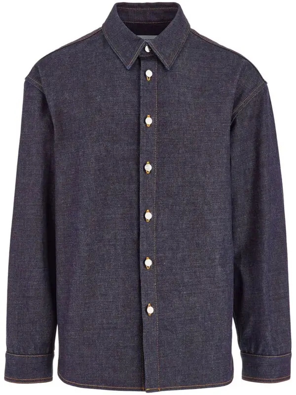 FERRAGAMO Long Sleeved Denim Shirt