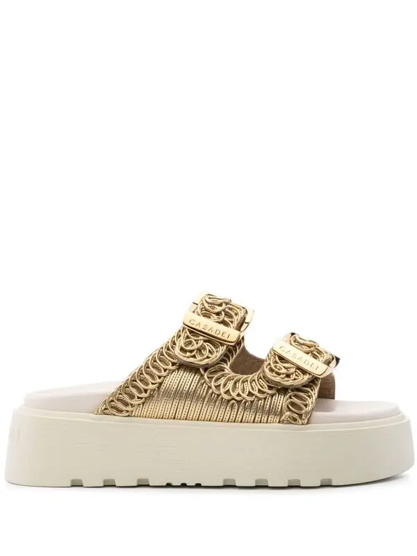 Casadei Birky Ale Platform Slides
