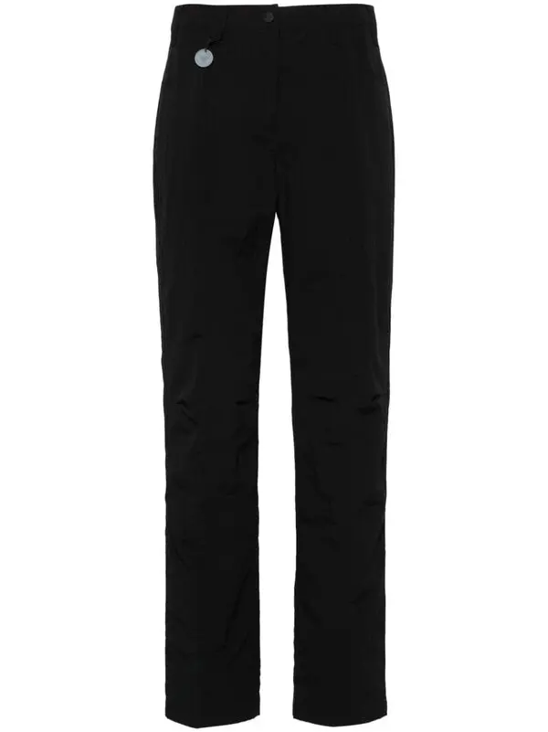 Emporio Armani Crinkled Slim-fit Trousers