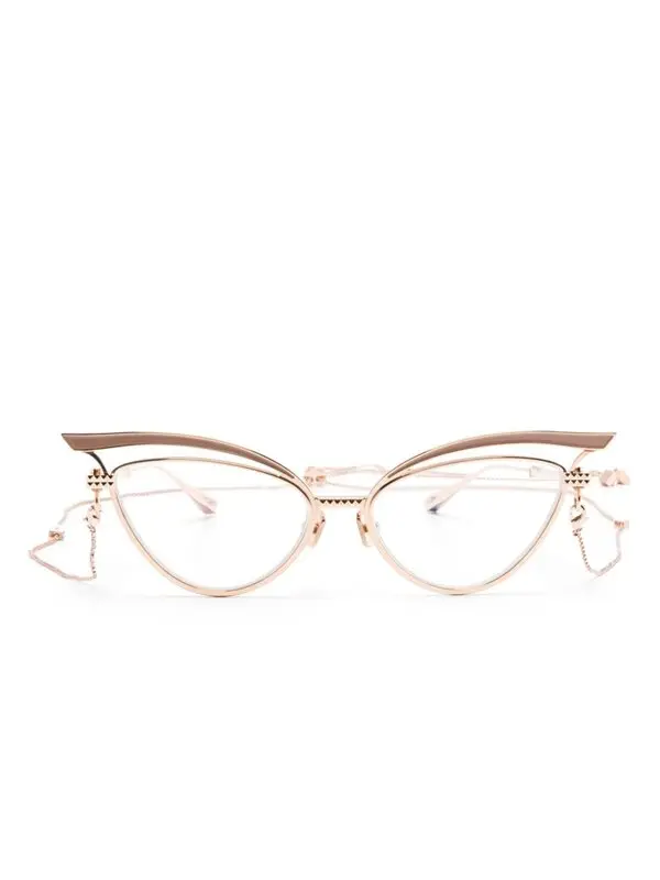Valentino Garavani V-glassliner Cat-eye Glasses - Pink