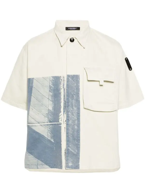 A-COLD-WALL* Strand Cotton Shirt - Neutrals