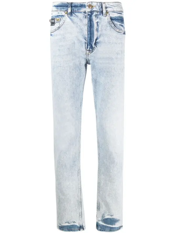 Versace Mid-rise Straight-leg Jeans