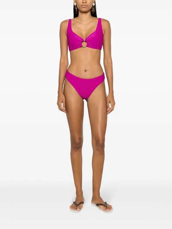 AMIR SLAMA Ring-embellished Bikini Set