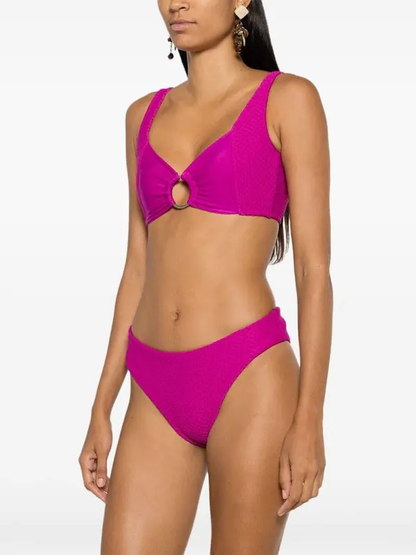 AMIR SLAMA Ring-embellished Bikini Set