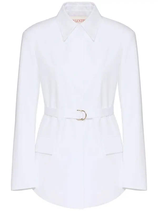 Valentino Garavani Compact Poplin Pea Coat