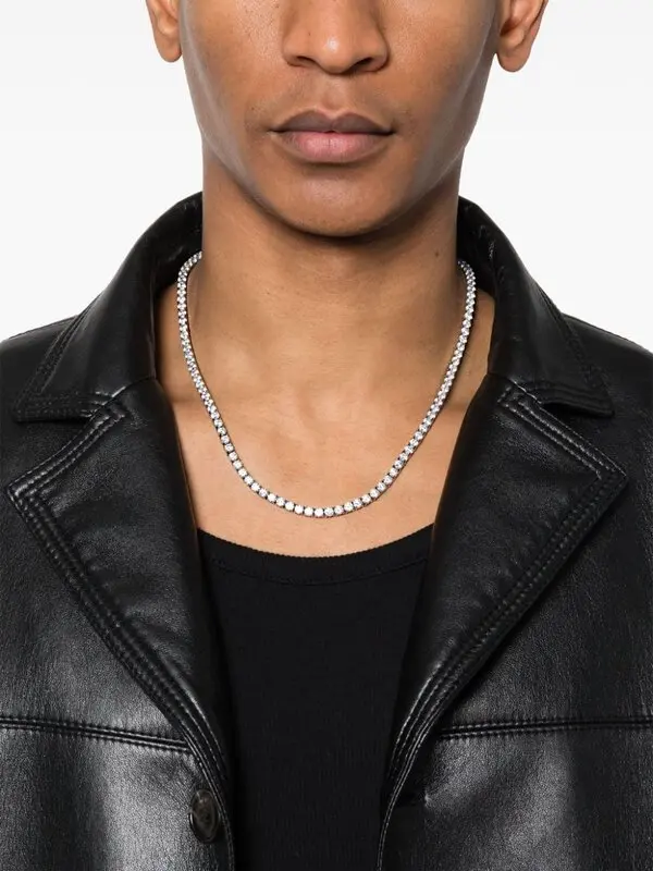 DARKAI Tennis Crystal-embellished Necklace