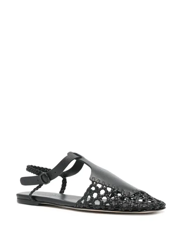 Hereu Reixa Woven Leather Sandals