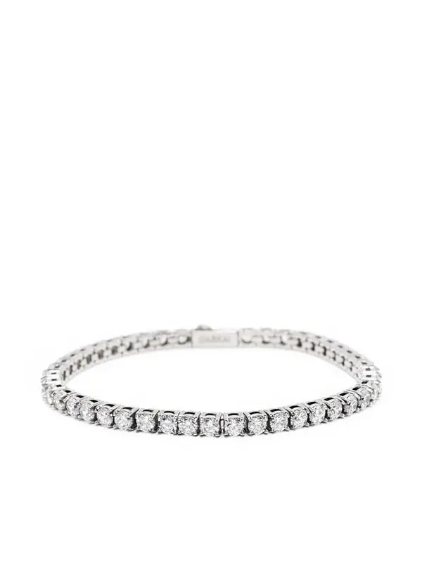 DARKAI Tennis Diamond-encrusted Bracelet - Silver
