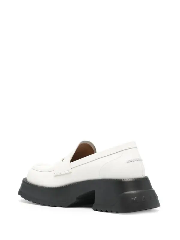 Marni Two-tone Leather Loafers