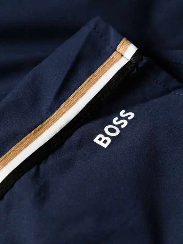 BOSS Logo-print Swim Shorts