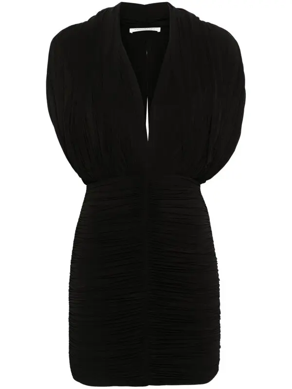 Philosophy Di Lorenzo Serafini V-neck Ruched Dress