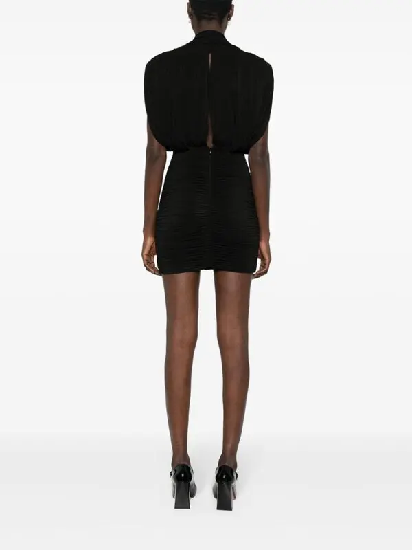 Philosophy Di Lorenzo Serafini V-neck Ruched Dress