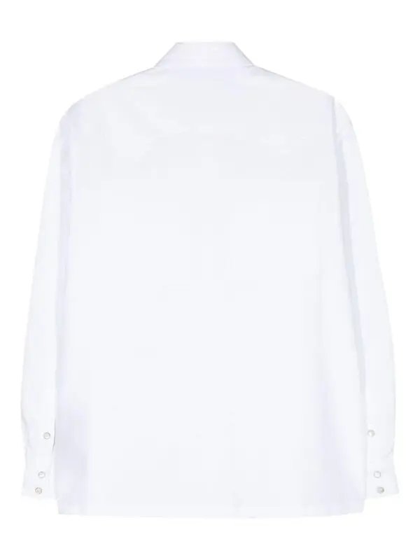 Palm Angels Logo-embroidered Cotton Shirt