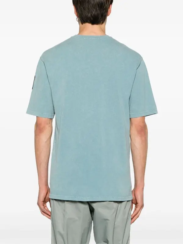 A-COLD-WALL* Overdye Logo-print T-shirt - Blue