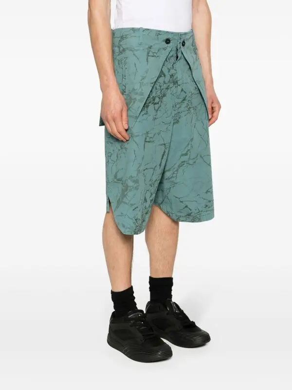 A-COLD-WALL* Abstract-print Cargo Shorts