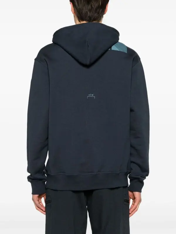 A-COLD-WALL* Strand Cotton Hoodie - Blue