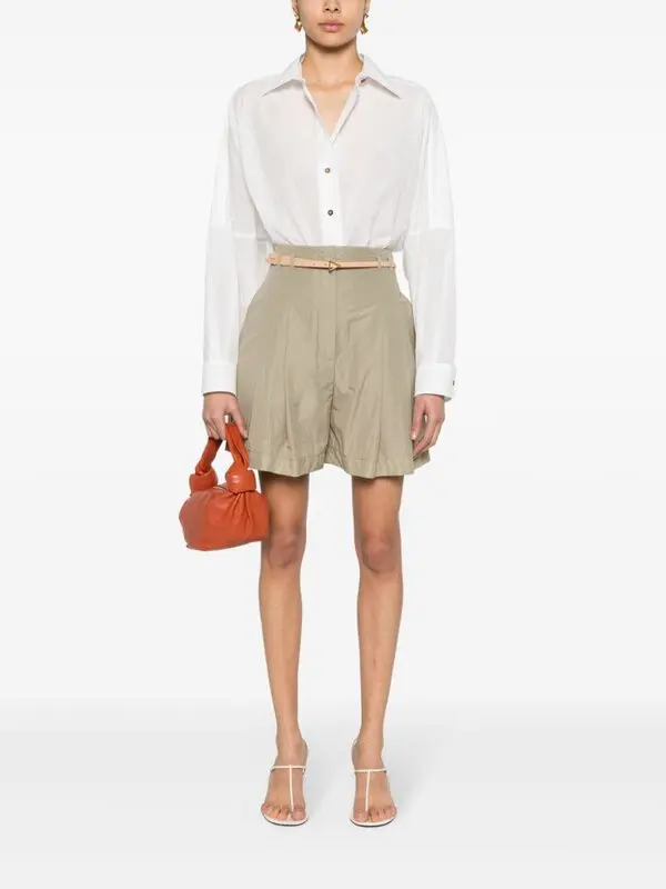Philosophy Di Lorenzo Serafini Drop-shoulder Crepe Shirt