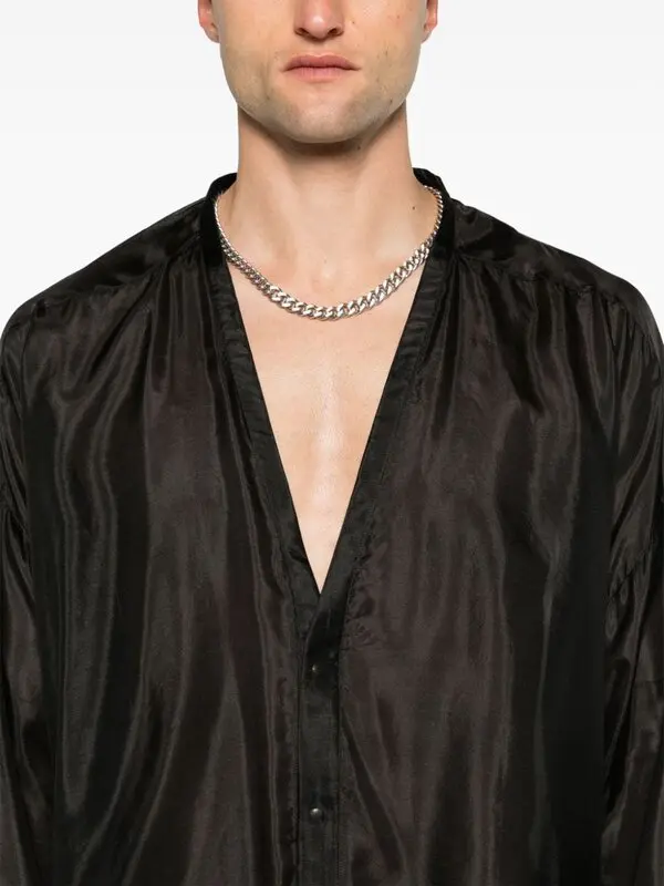 Rick Owens Lido Larry Silk Shirt