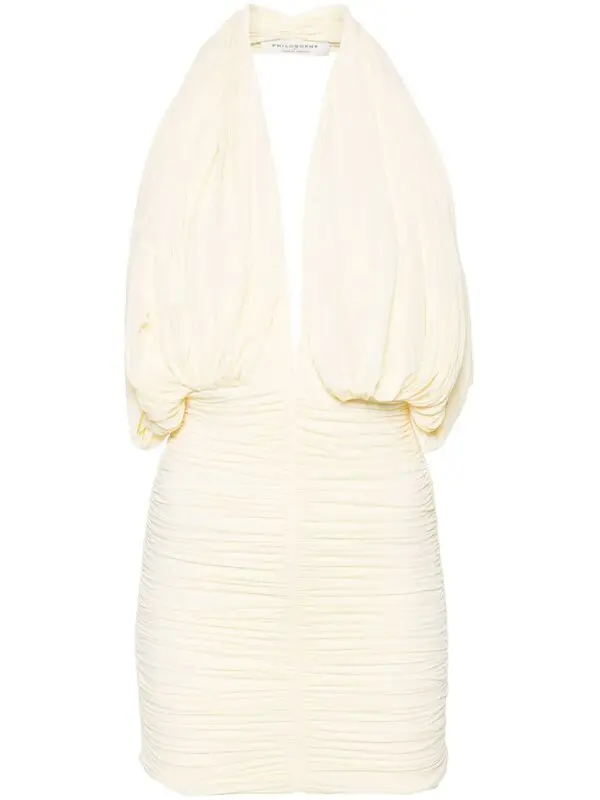 Philosophy Di Lorenzo Serafini Draped Mini Dress