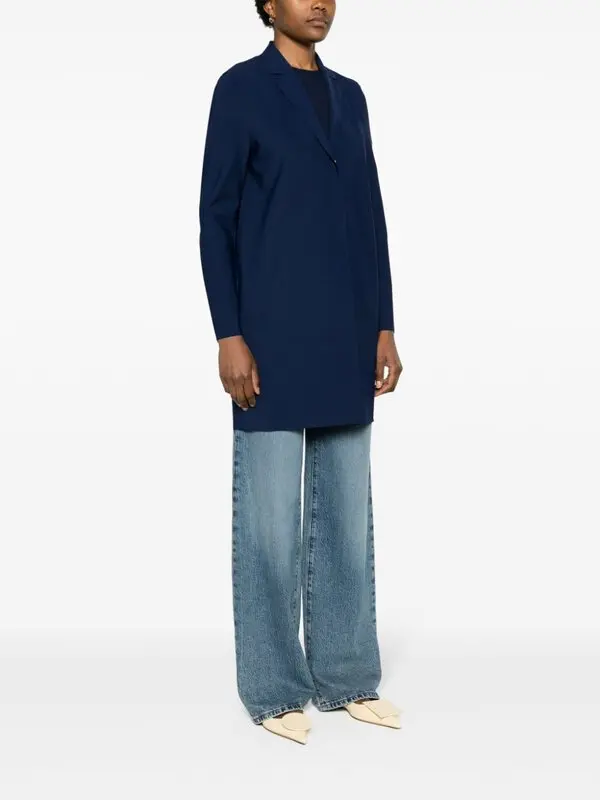 Harris Wharf London Single-breasted Scuba Coat