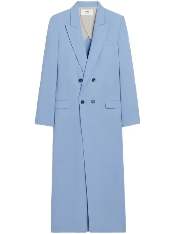 Ami Double-breasted Blazer Maxi Dress