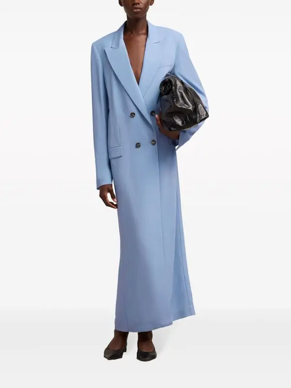 Ami Double-breasted Blazer Maxi Dress