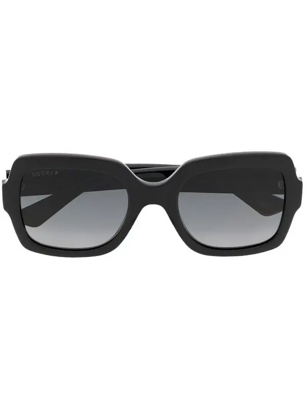 Gucci Square-frame Sunglasses - Black
