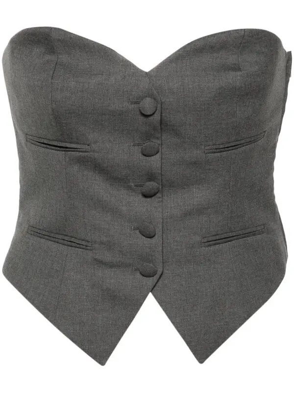 Moschino Strapless Vest