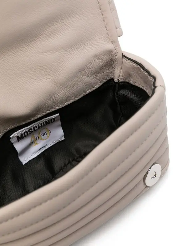 Moschino Mini Biker Leather Bag