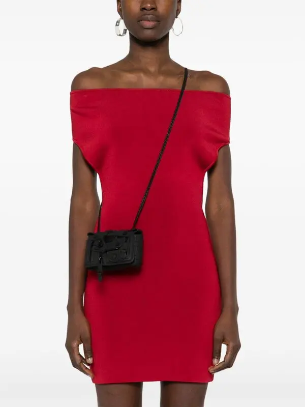 Moschino Mini Biker Leather Bag