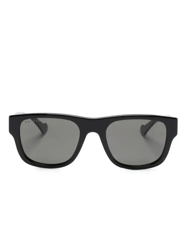 Gucci Square-frame Sunglasses - Black