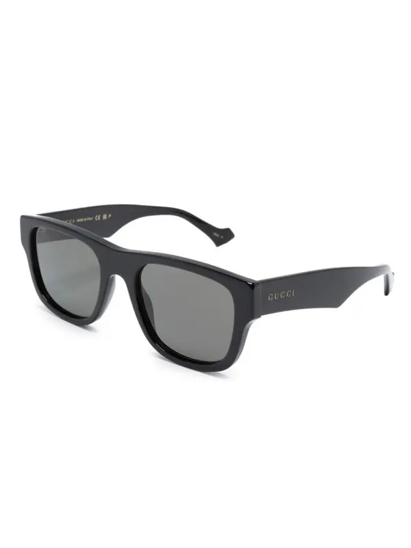 Gucci Square-frame Sunglasses - Black