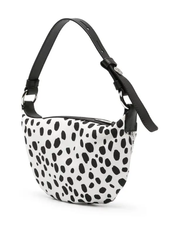 Moschino Spot-print Cotton Shoulder Bag