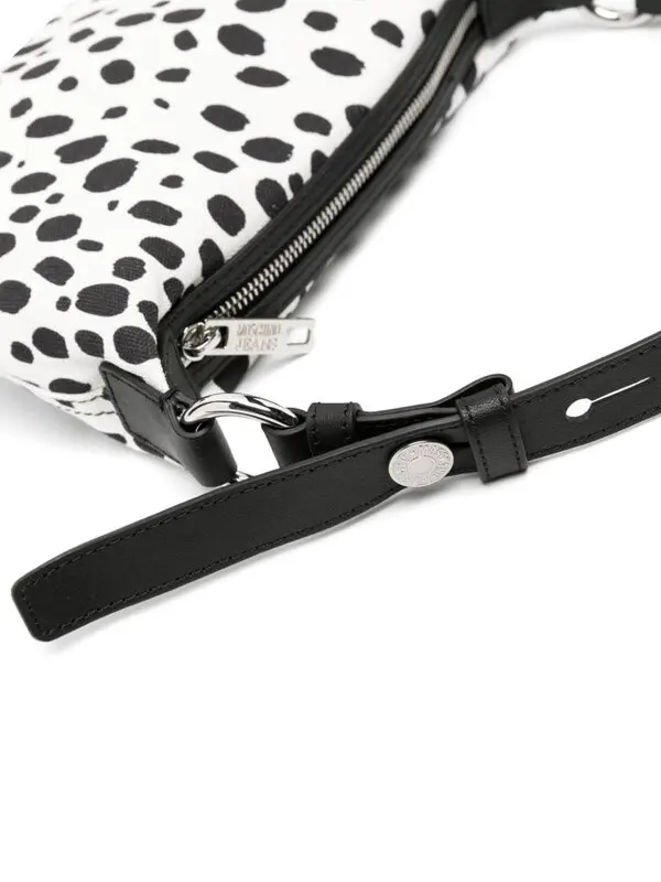 Moschino Spot-print Cotton Shoulder Bag