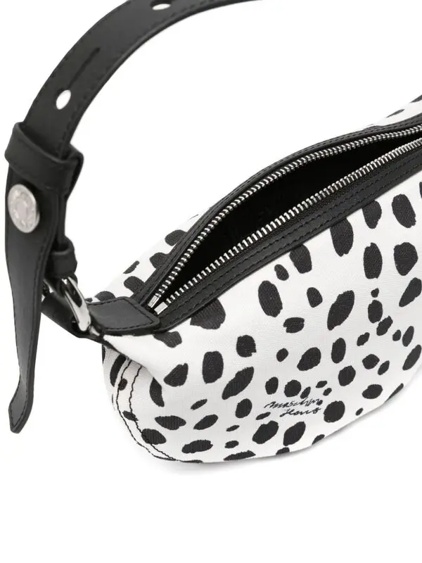 Moschino Spot-print Cotton Shoulder Bag