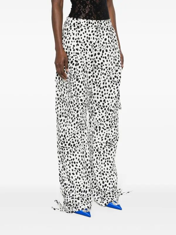 Moschino Spot-print Cargo Trousers