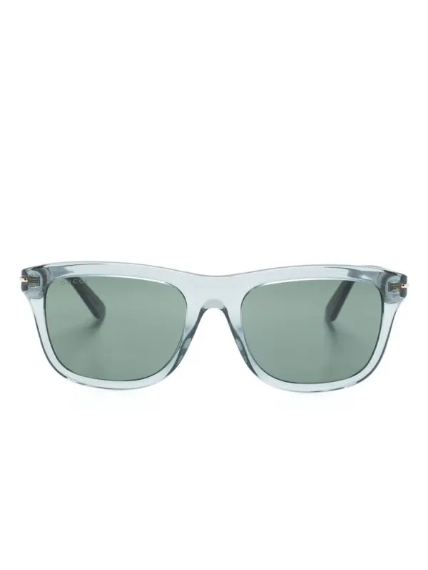 Gucci Square-frame Sunglasses - Green