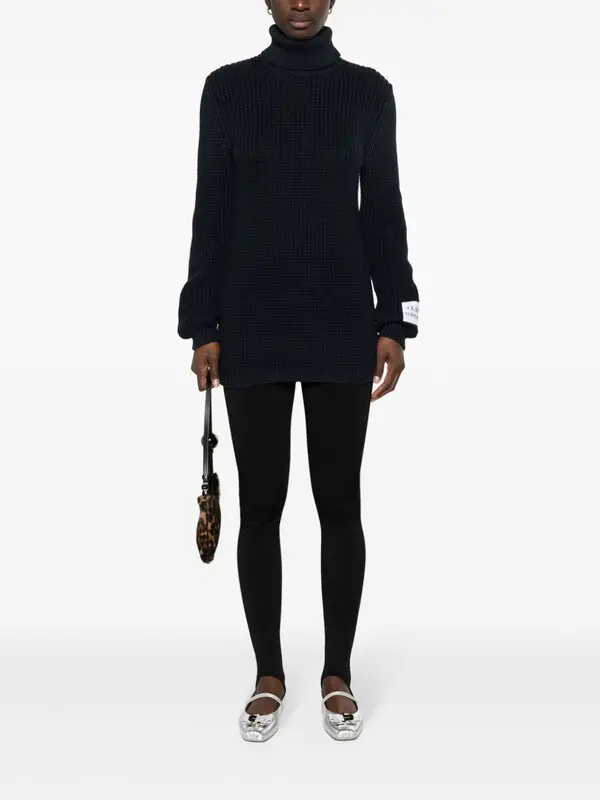Moschino Classic Turtleneck Cotton Jumper