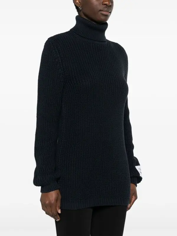 Moschino Classic Turtleneck Cotton Jumper