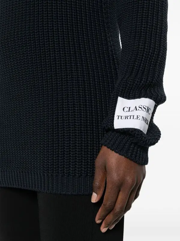 Moschino Classic Turtleneck Cotton Jumper