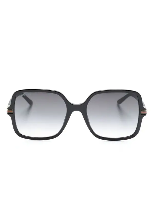 Gucci Oversize-frame Sunglasses - Black