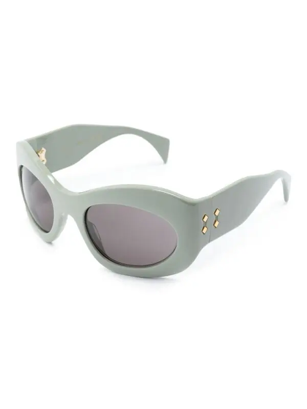 Gucci Oval Frame Sunglasses