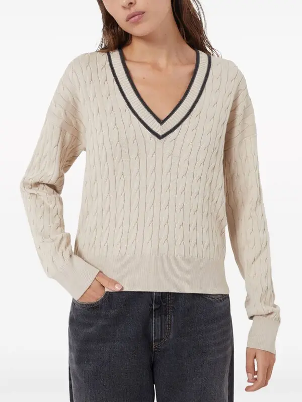 Brunello Cucinelli Cable-knit Cotton Jumper