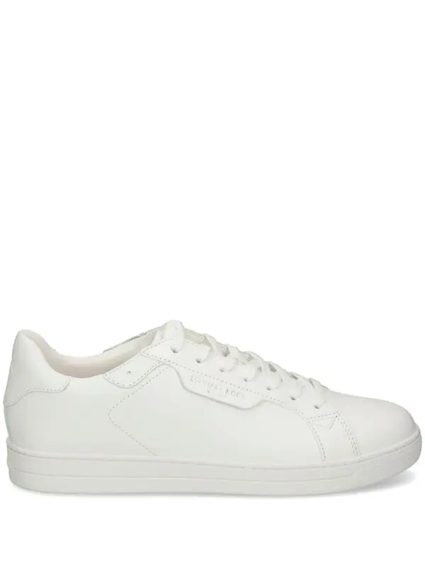 Michael Kors Keating Leather Sneakers - White