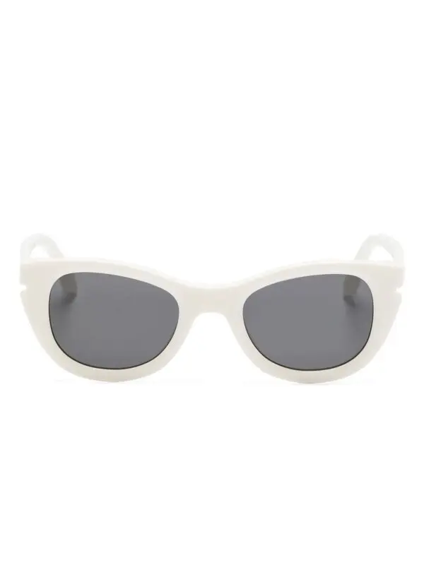 Off-White Boulder Cat-eye Sunglasses - White