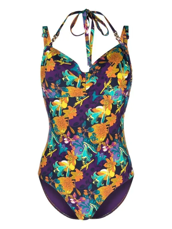 Marlies Dekkers Acapulco Plunge Balcony Swimsuit - Purple
