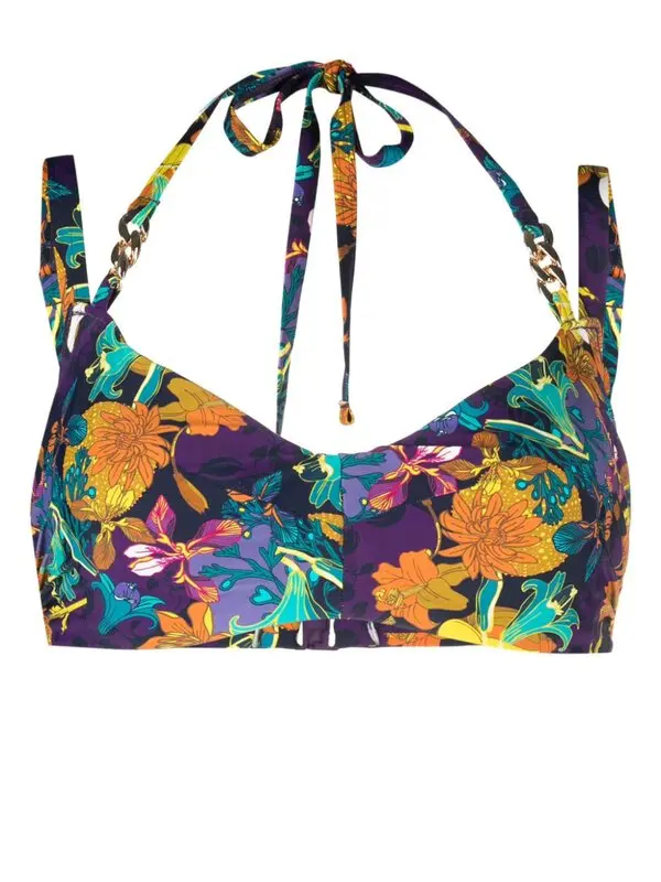 Marlies Dekkers Acapulco Unpadded Balcony Bikini Top - Purple