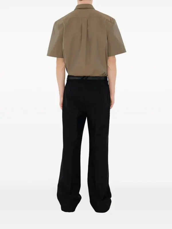 Burberry Flap-pocket Cotton Shirt